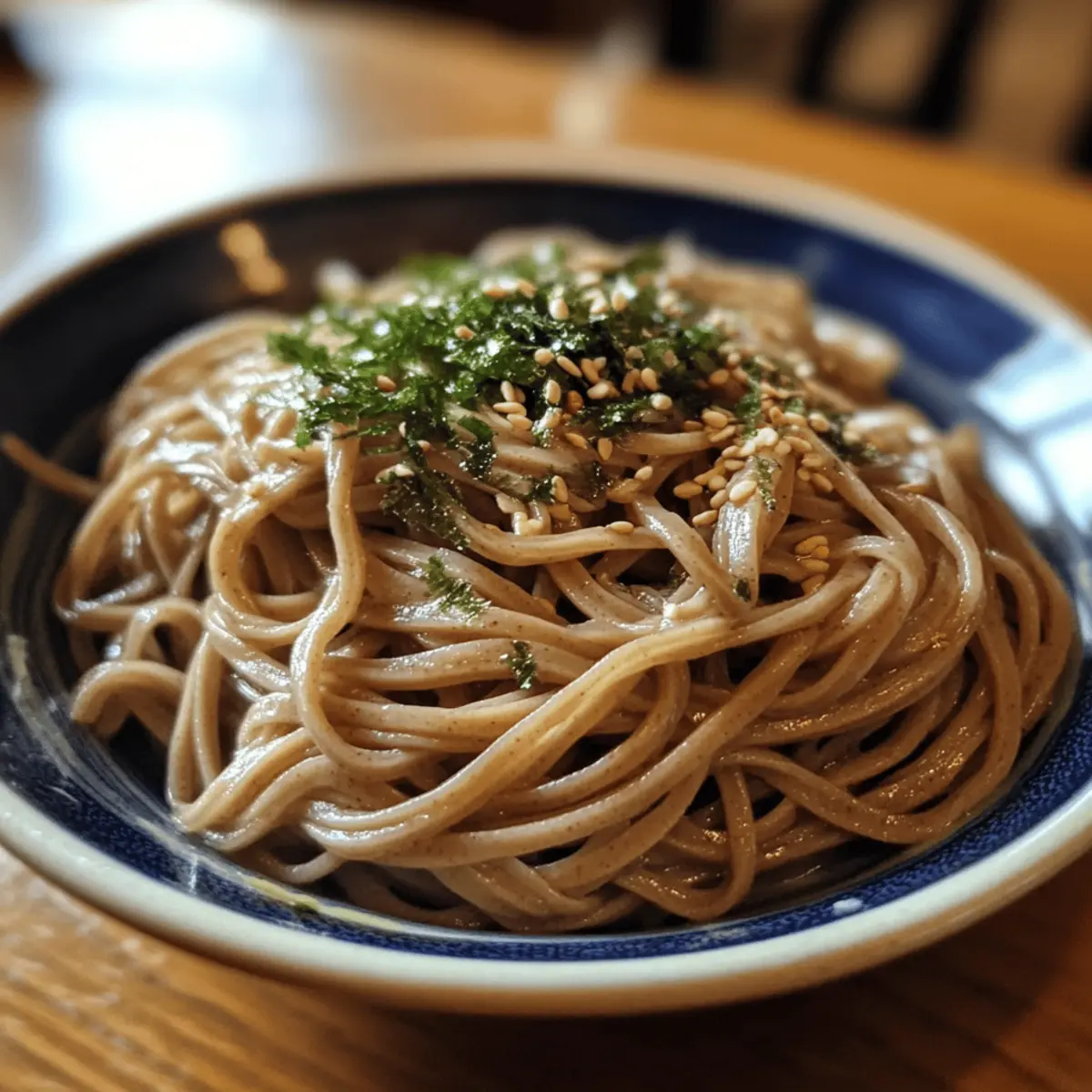 Irresistible Vegan Japanese Zaru Soba (Cold Buckwheat Noodles)
