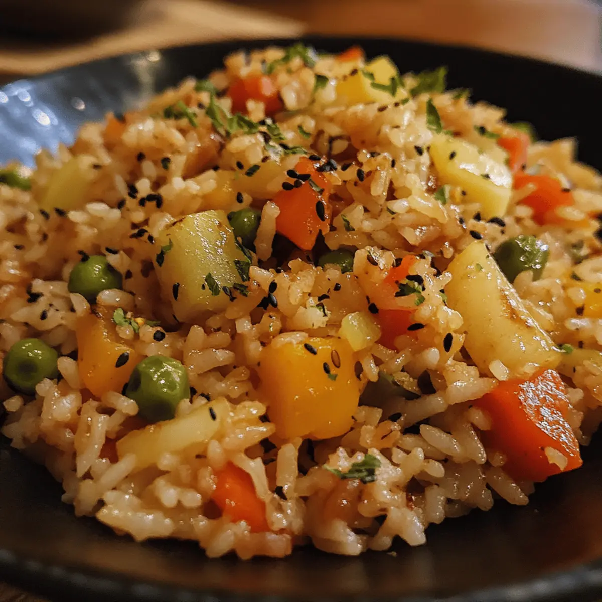 Irresistible Vegetable Fried Rice: Crispy & Delicious