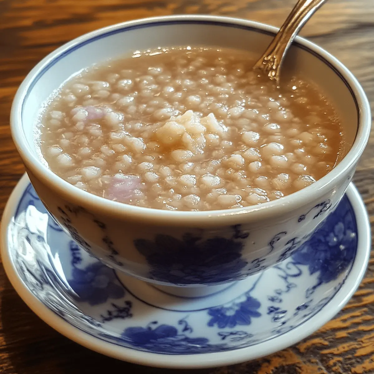 Irresistible Creamy Chinese Taro Sago Dessert Soup: Cozy Comfort