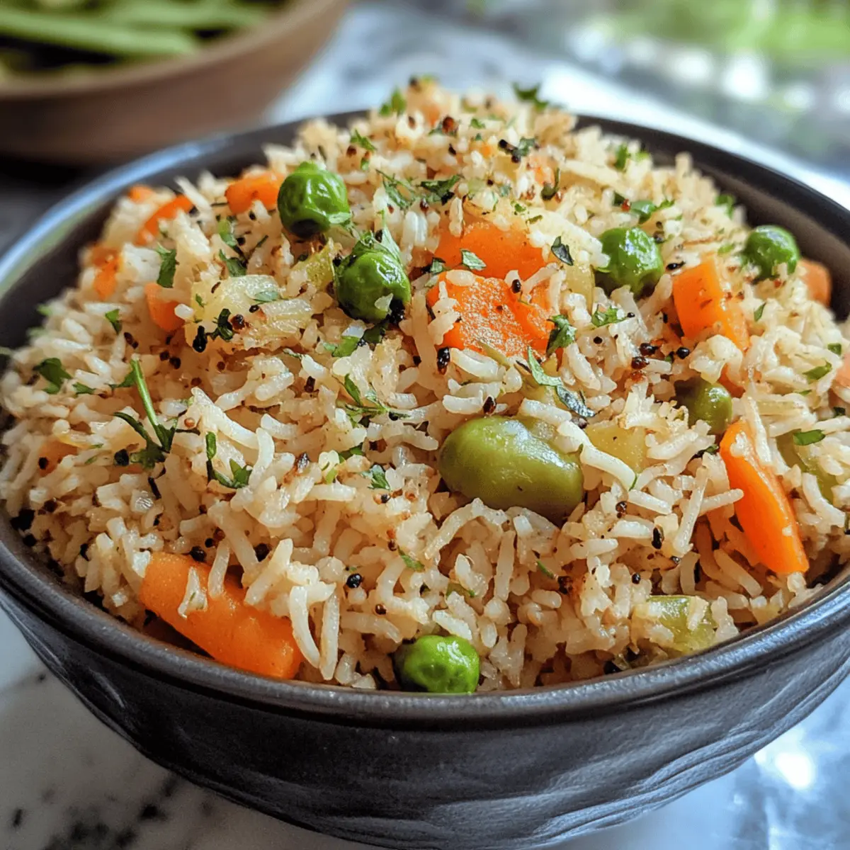 Easy Indian Vegetable Pulao with Delicious Fresh Flavor