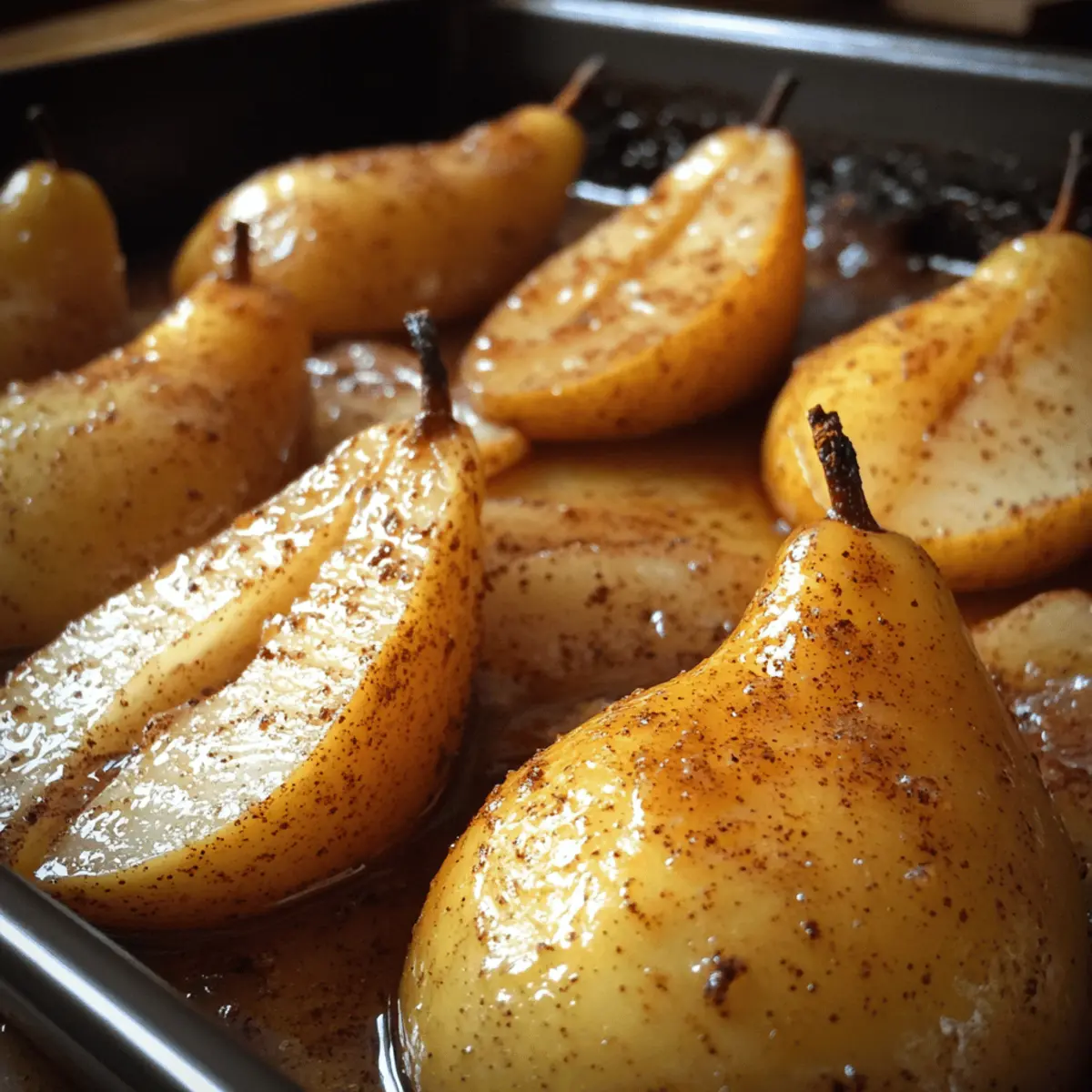 Easy Cinnamon-Spiced Baked Pears for a Cozy, Guilt-Free Treat