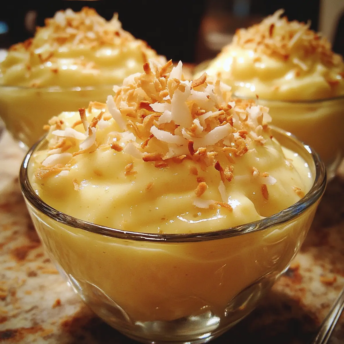 Ultimate Lemon Coconut Pudding: Delicious & Creamy