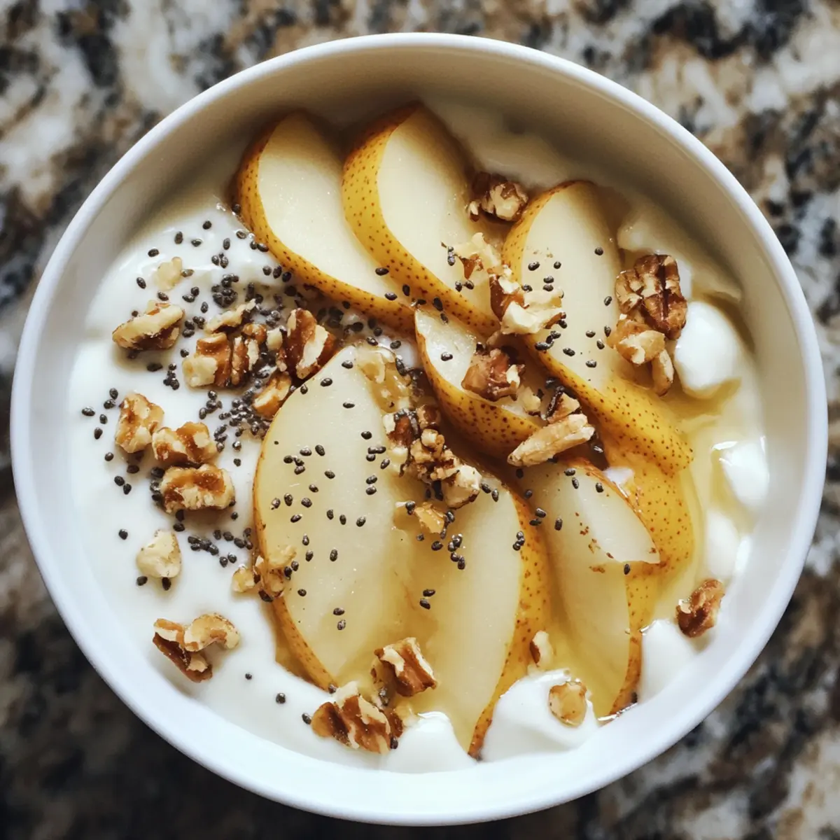 Easy Pear Yogurt Snack Bowl Recipe: Irresistible Creamy Comfort