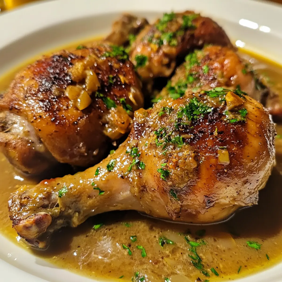 Ultimate Coconut Braised Chicken Legs in Delicious Juicy Sauce
